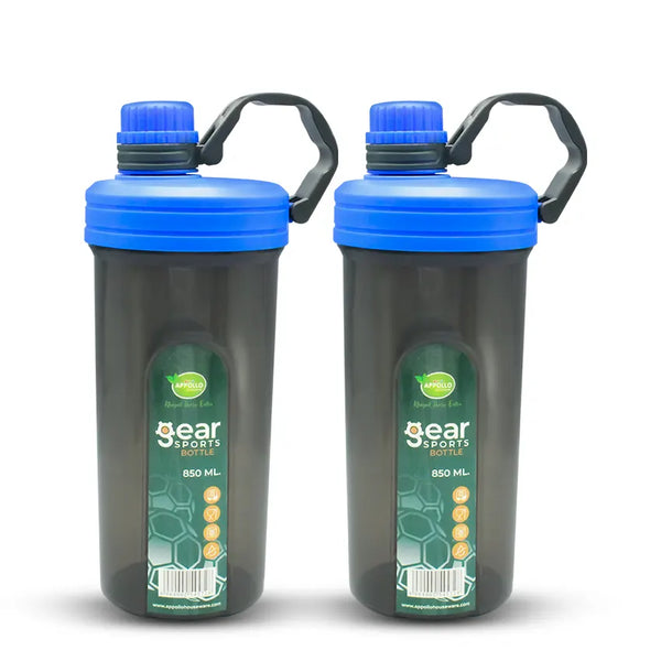 Gear Sports Water Bottle Small Pack of 2 - 850ML – Appollo Store