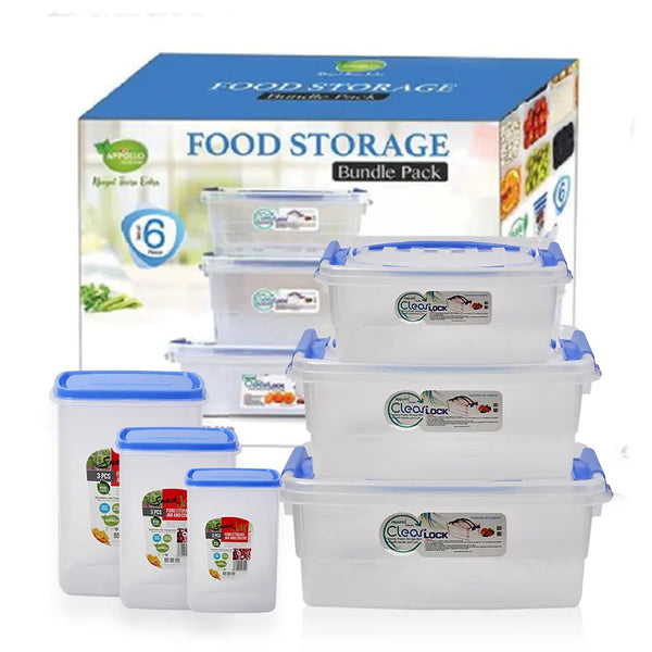 Multipurpose Storage Bundle 6 Pcs Set – Appollo Store