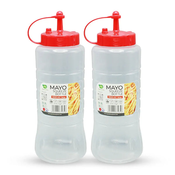 Mayo Squeeze Bottle 2 Pcs Set Large 1000ML – Appollo Store